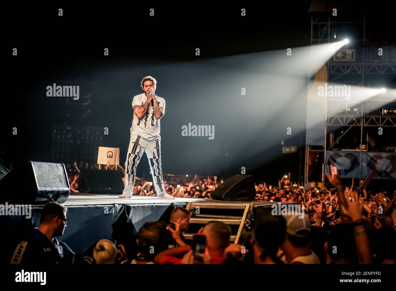 Austin Richard Post known professionally as Post Malone, is an American ...