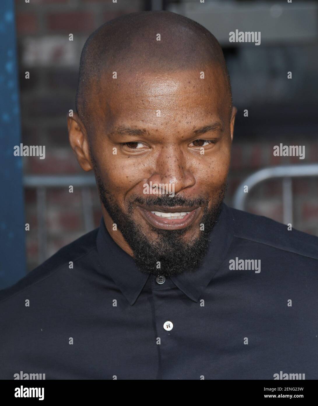 Jamie Foxx arrives at the 47 METERS DOWN UNCAGED Premiere held at the ...