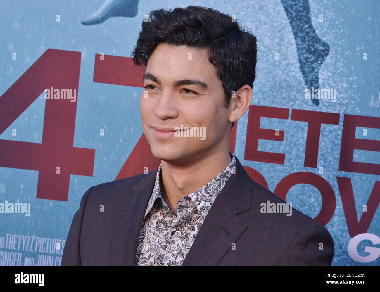 Davi Santos arrives at the 47 METERS DOWN UNCAGED Premiere held at the ...