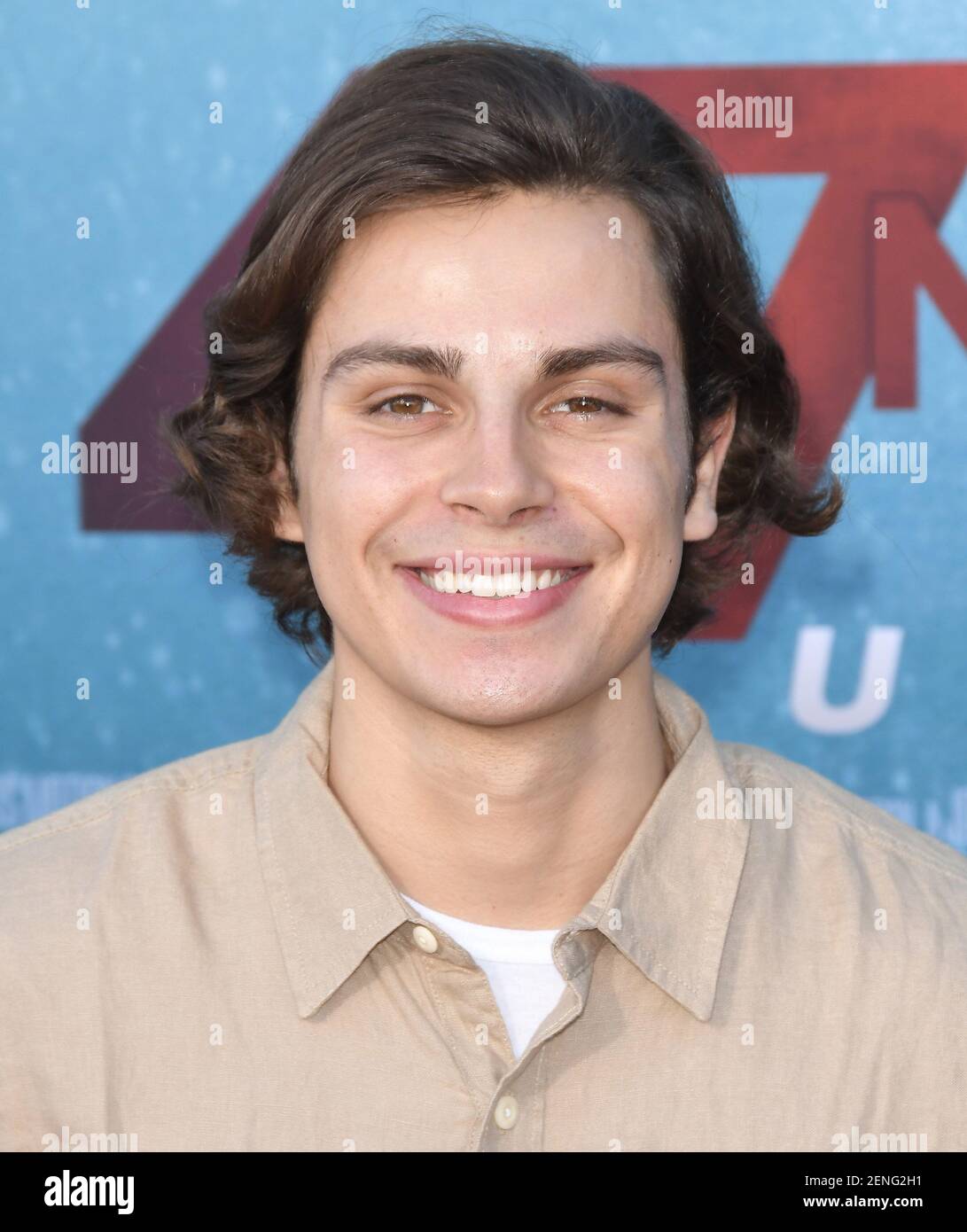 Jake T. Austin arrives at the 47 METERS DOWN UNCAGED Premiere held at ...