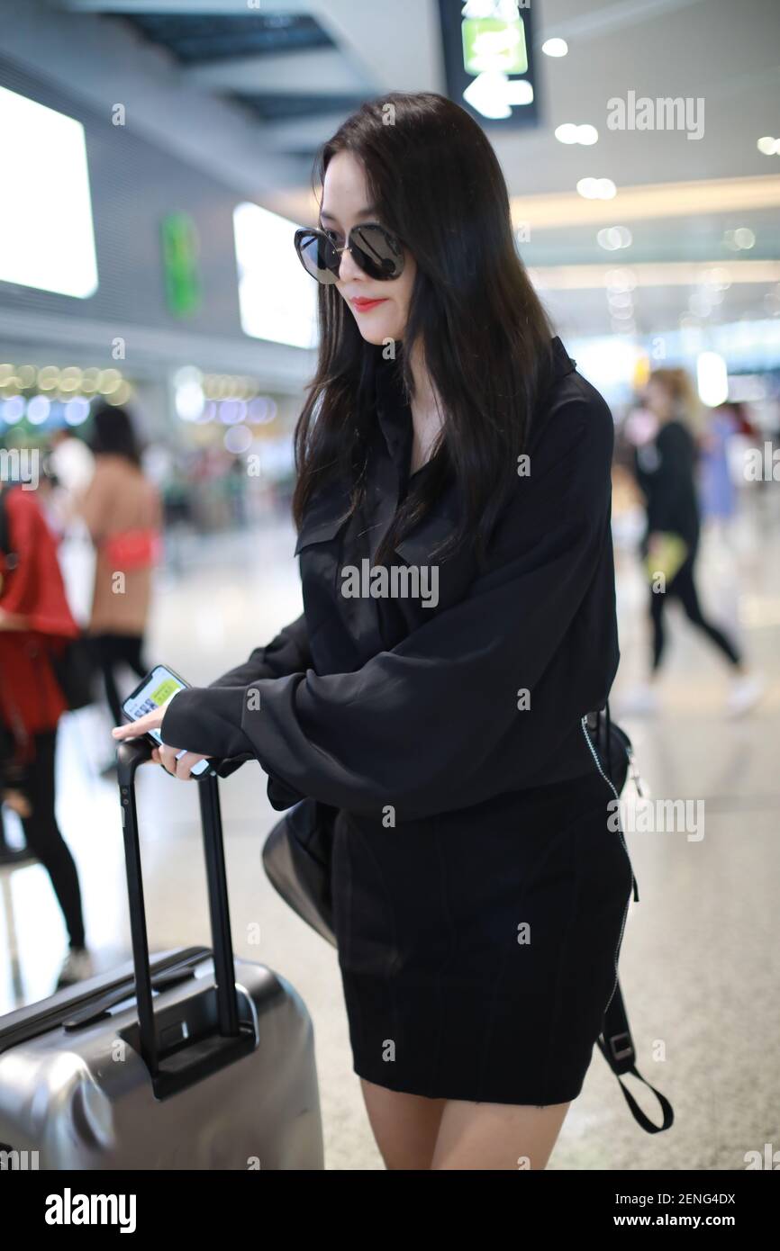 Chinese actress, singer and model Zhang Xinyu, also known as Viann ...