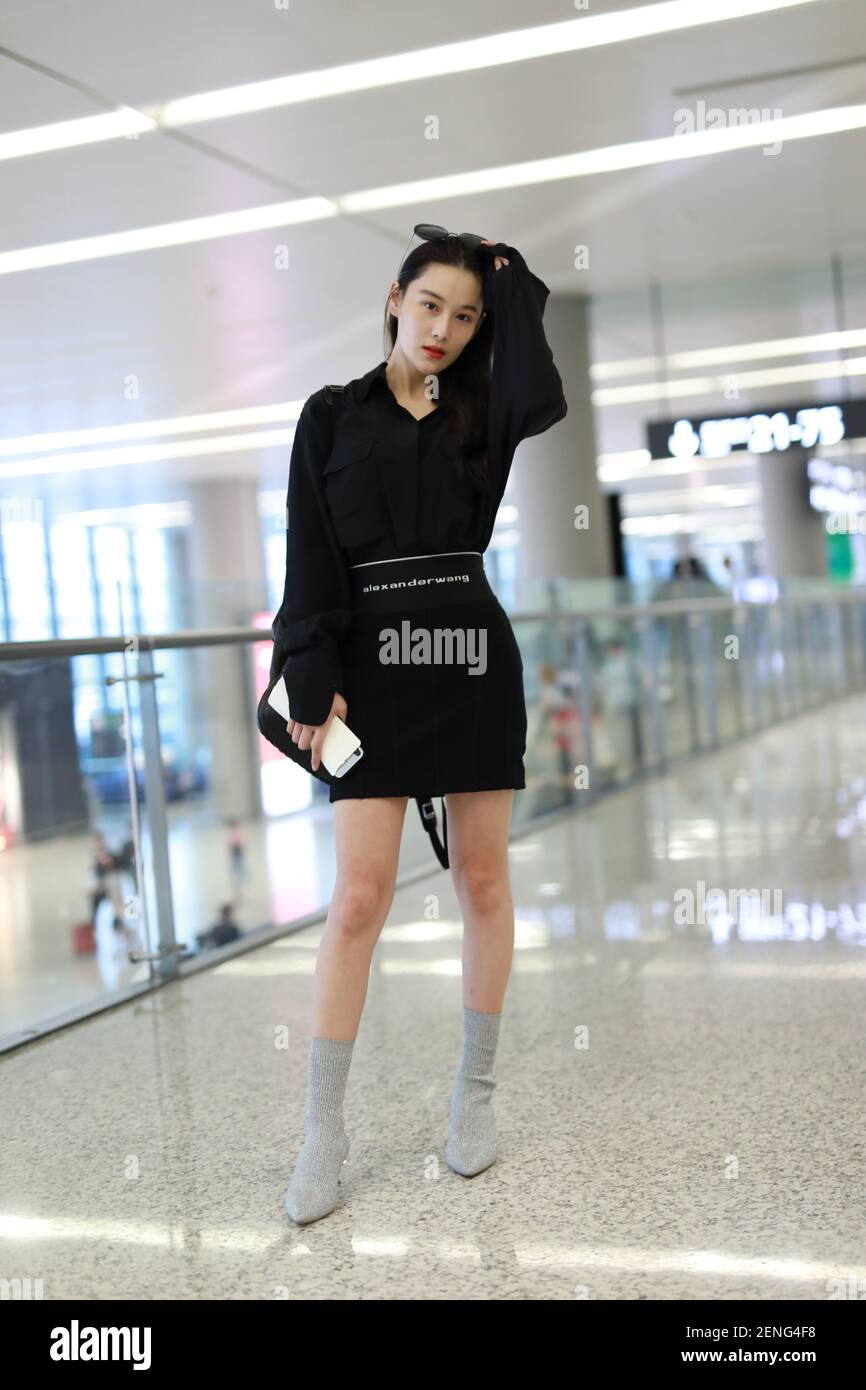 Chinese actress, singer and model Zhang Xinyu, also known as Viann ...