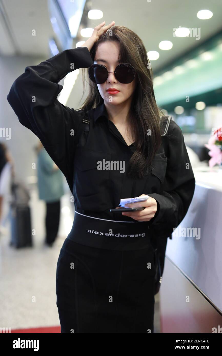 Chinese actress, singer and model Zhang Xinyu, also known as Viann ...