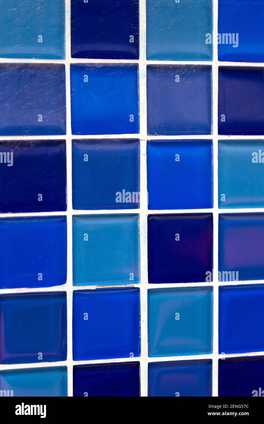 Dark blue tiles hi-res stock photography and images - Alamy
