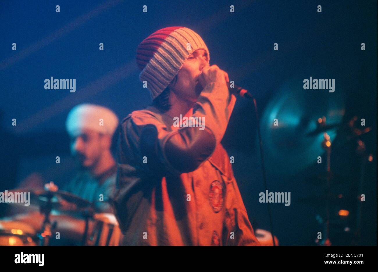 Ian Brown at the Homelands Festival Ireland 2000, Mosney Holiday Centre ...