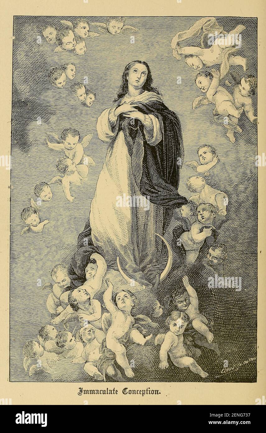 Immaculate Conception From ' The pictorial Catholic library ...