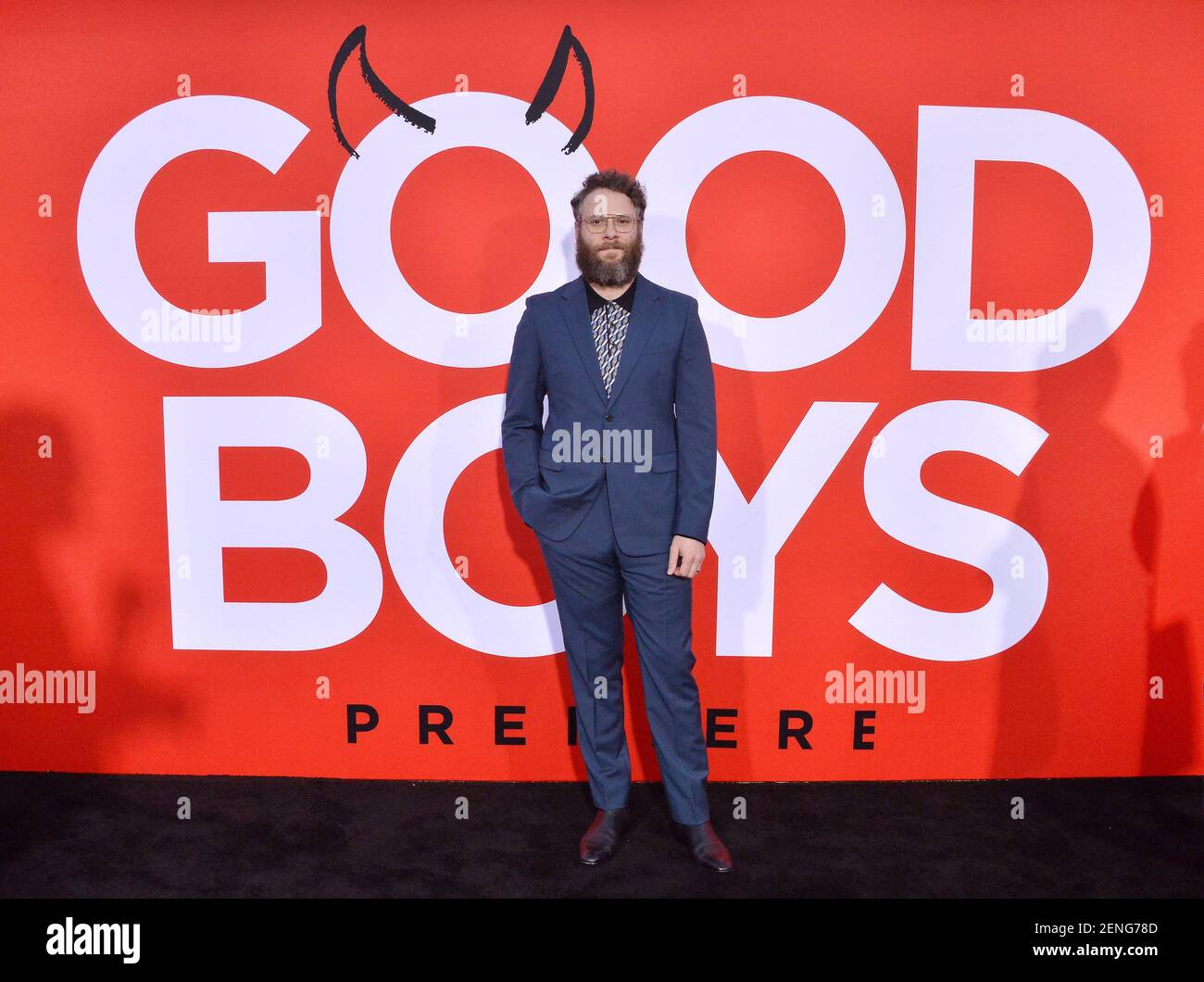 Seth Rogen arrives at the Universal Pictures' GOOD BOYS Premiere held ...