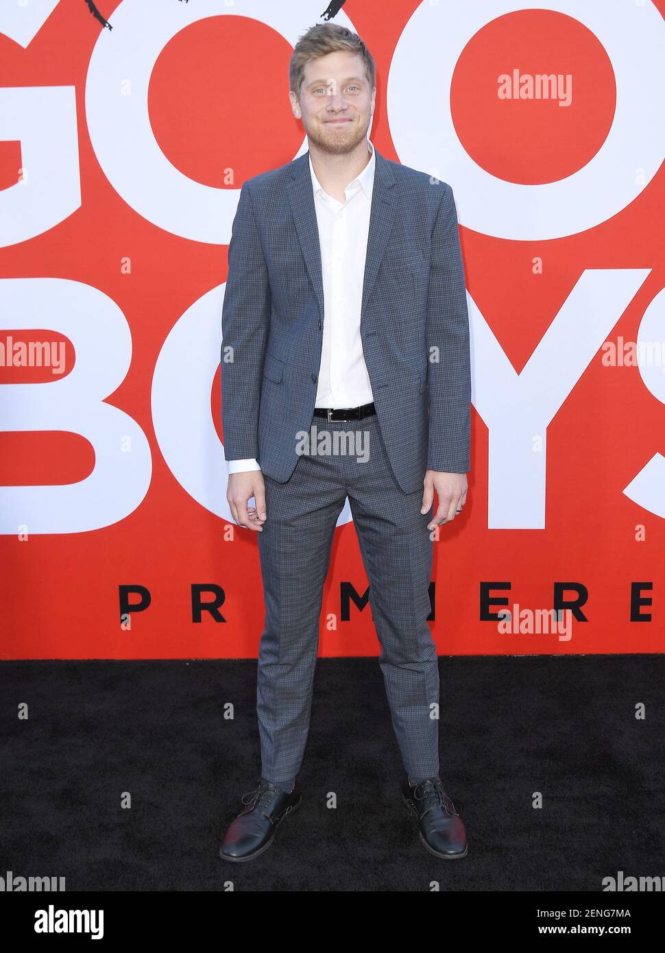 Josh Caras arrives at the Universal Pictures' GOOD BOYS Premiere held ...