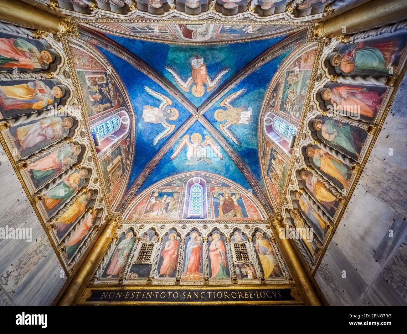 The Sancta Sanctorum Roman Catholic chapel (Chiesa di San Lorenzo in ...