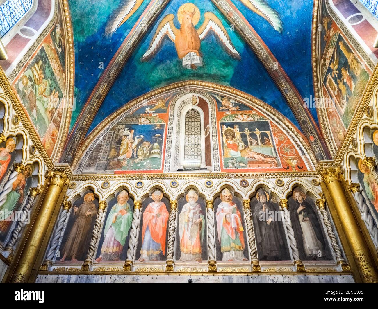 The Sancta Sanctorum Roman Catholic chapel (Chiesa di San Lorenzo in ...