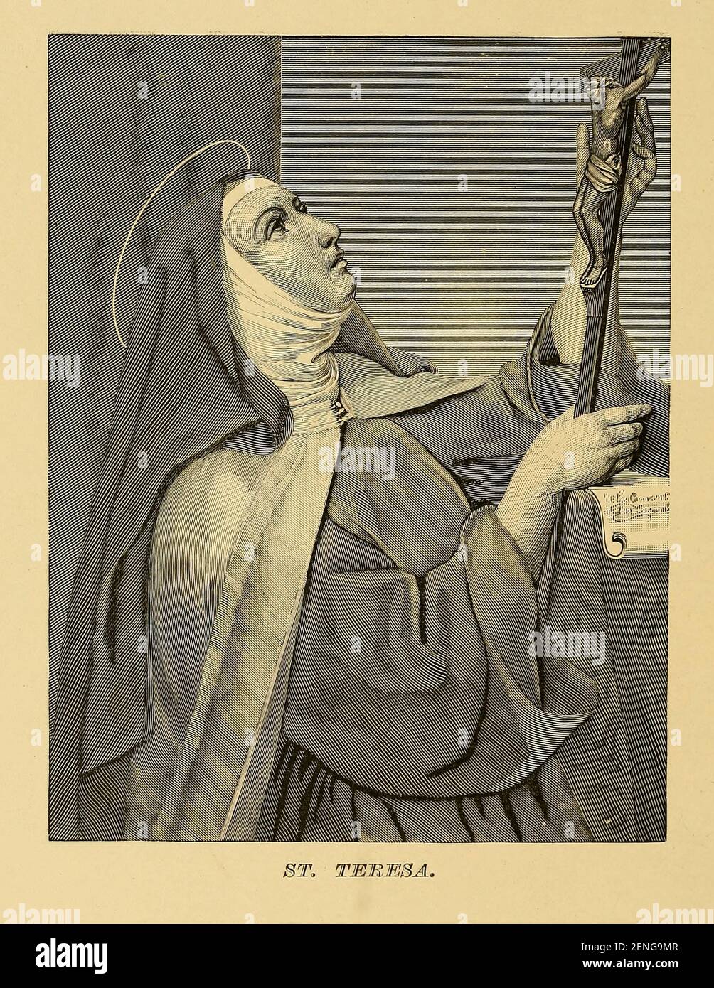St. Teresa From ' The pictorial Catholic library ' containing seven ...