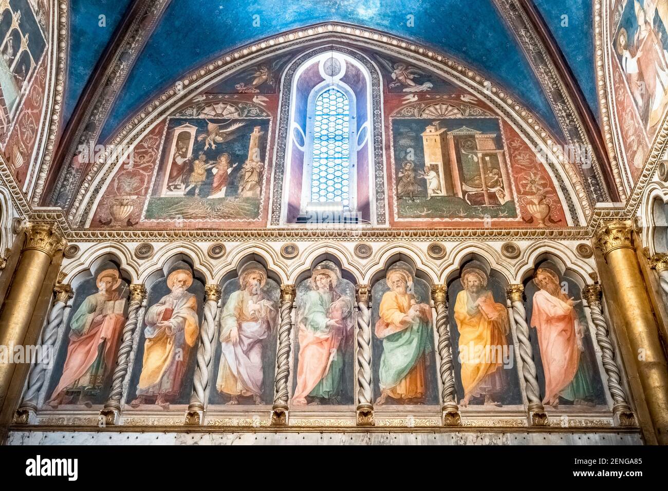 The Sancta Sanctorum Roman Catholic chapel (Chiesa di San Lorenzo in ...