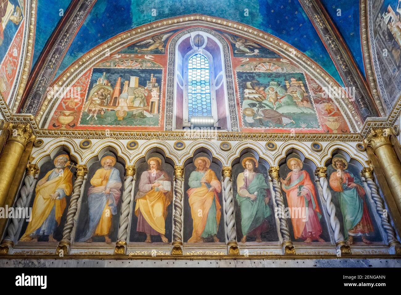 The Sancta Sanctorum Roman Catholic chapel (Chiesa di San Lorenzo in ...