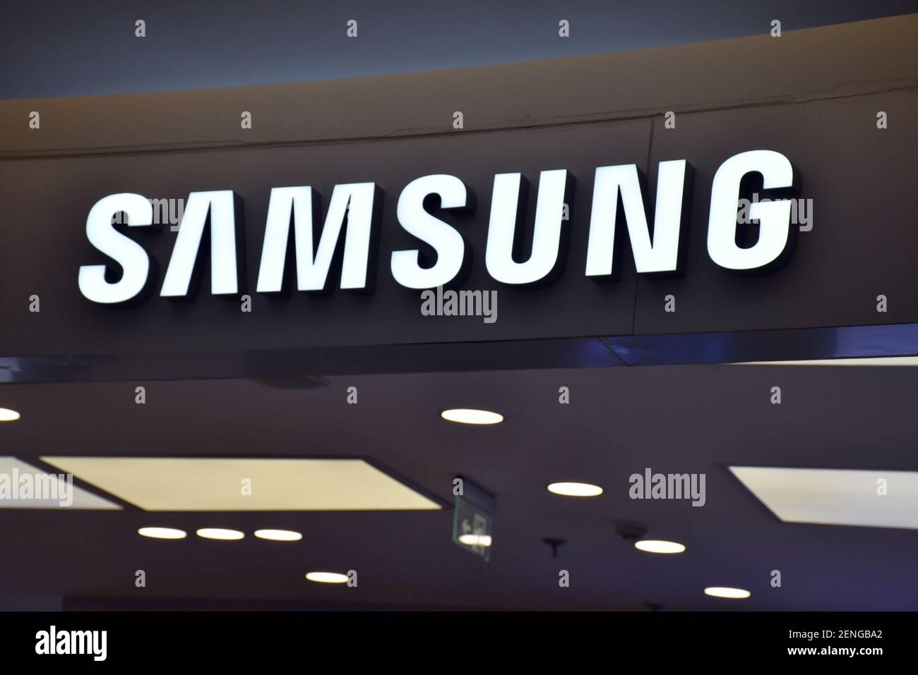 Beijing,CHINA-A samsung mobile phone flagship store in Beijing, China ...