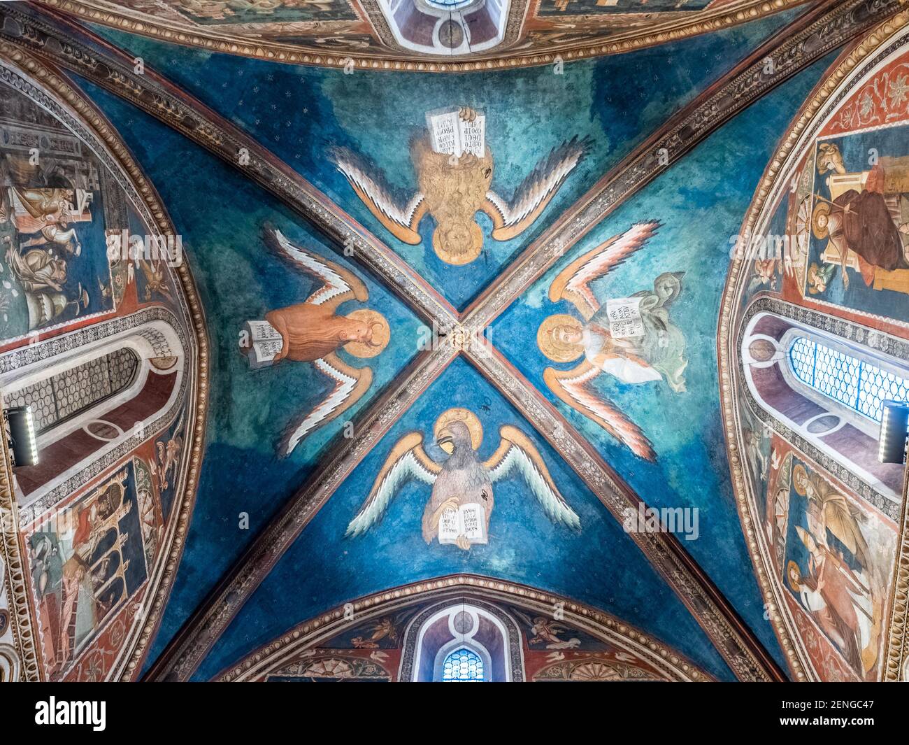 Vault of The Sancta Sanctorum Roman Catholic chapel (Chiesa di San ...