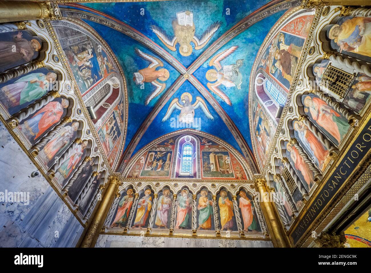 The Sancta Sanctorum Roman Catholic chapel (Chiesa di San Lorenzo in ...