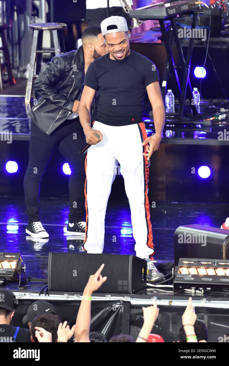 Chance the Rapper performs on ABC Good Morning America at Rumsey ...