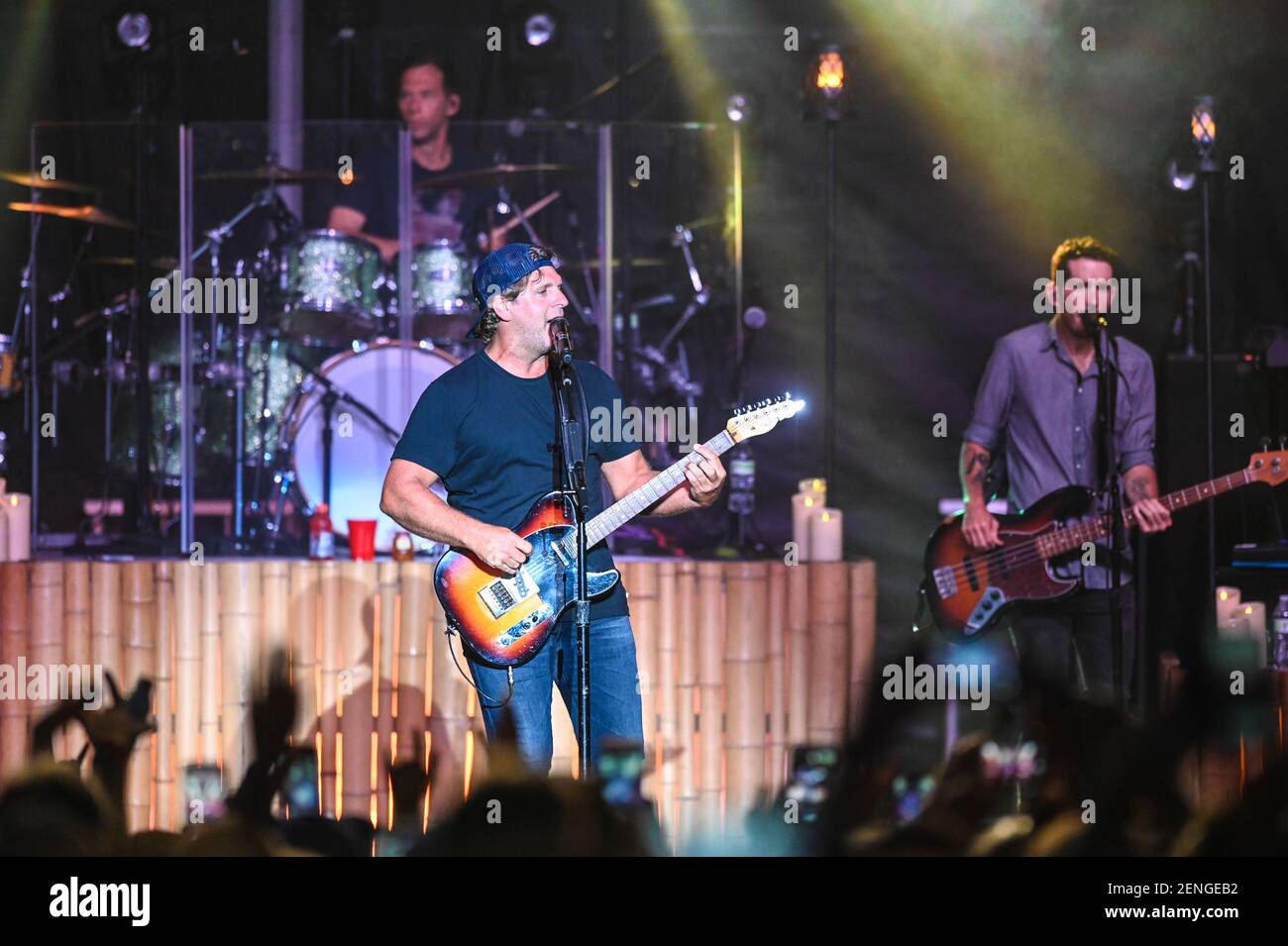 AUG 15, 2019 : Billy Currington performs during a summer concert held ...