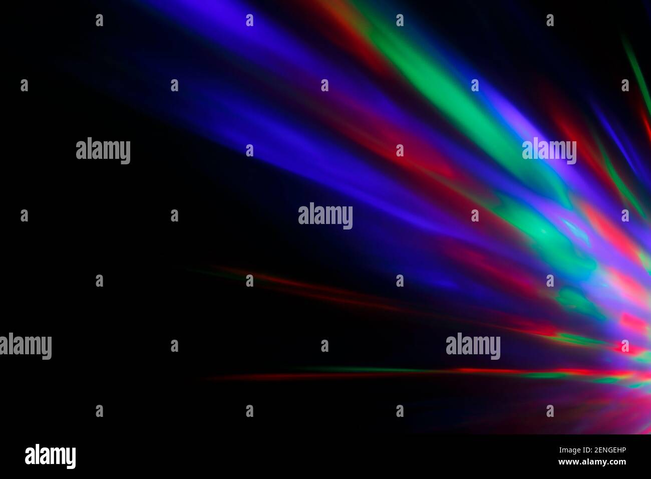 Colorful rays of light or light beams at dark. Abstract high resolution ...