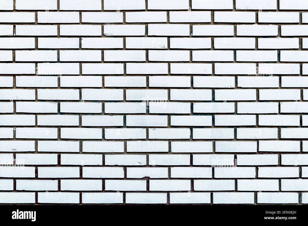 White Brick wall background. Square brick wall background. Pattern of ...