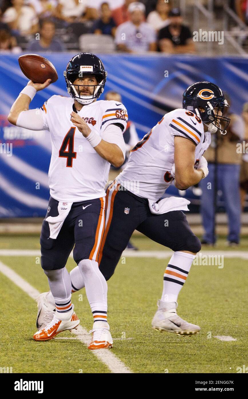 August 16, 2019, Chicago Bears quarterback Chase Daniel (4) in action ...