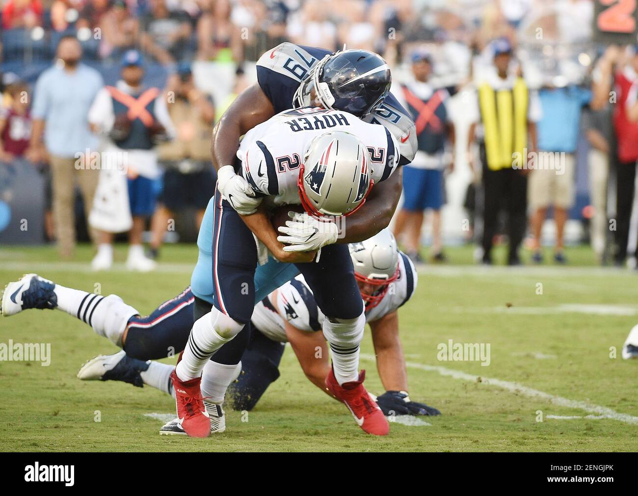 Aug 17 2019; Nashville TN, USA Tennessee Titans defensive tackle Isaiah ...