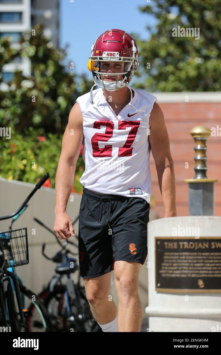 USC Trojans safety Brandon Perdue (27) during USC Trojans practice on ...