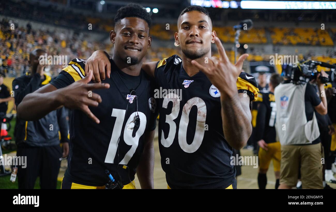 August 17th, 2019: JuJu Smith-Schuster #19, and James Conner #30 during ...