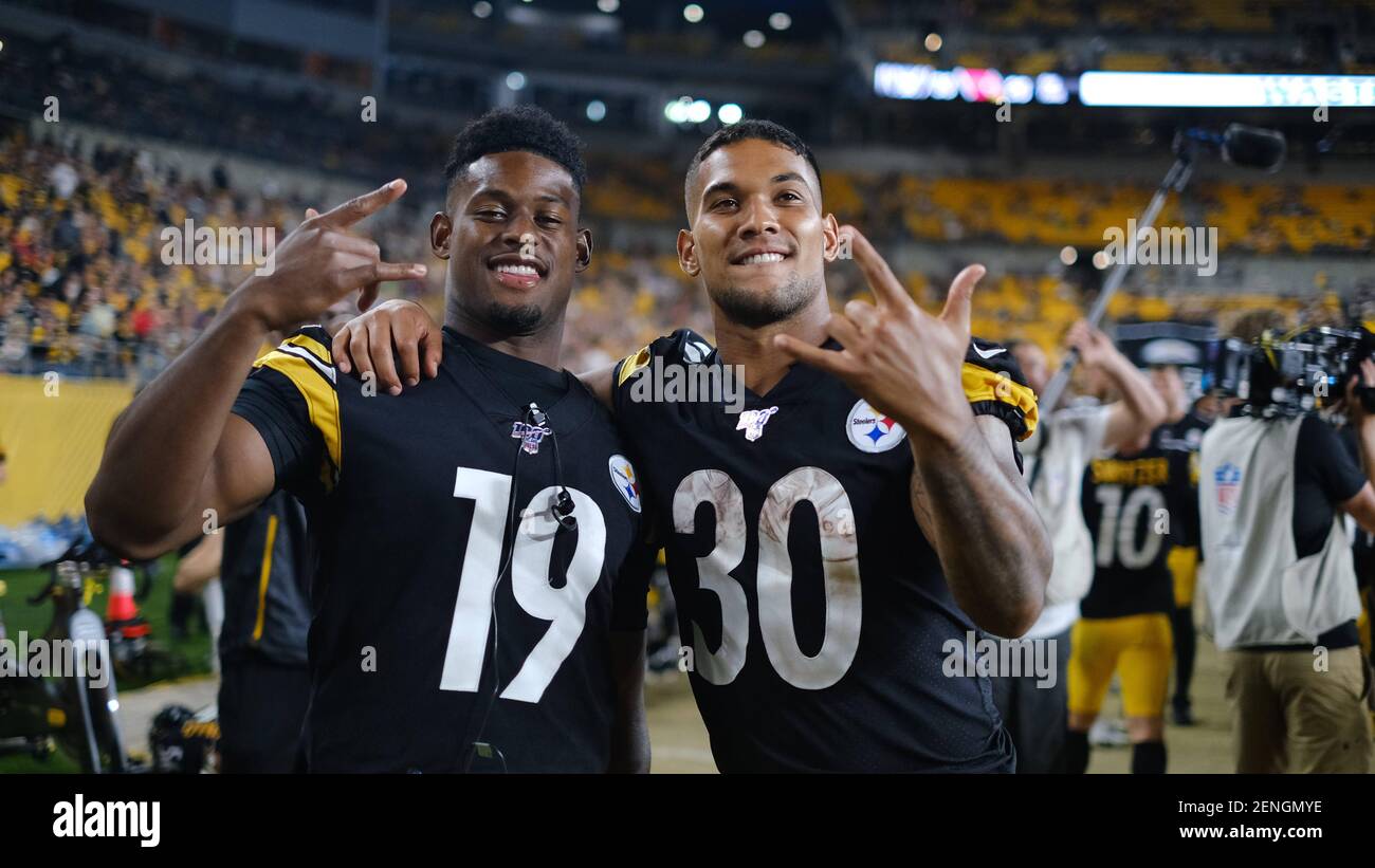 August 17th, 2019: JuJu Smith-Schuster #19, and James Conner #30 during ...