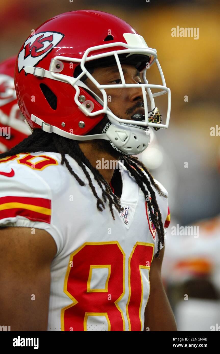August 17th, 2019: Felton Davis #80 during the Pittsburgh Steelers vs ...