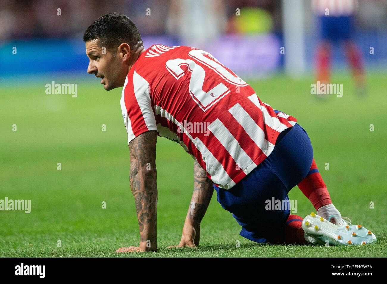 Victor Machin "Vitolo" of Atletico de Madrid during the match Atletico ...