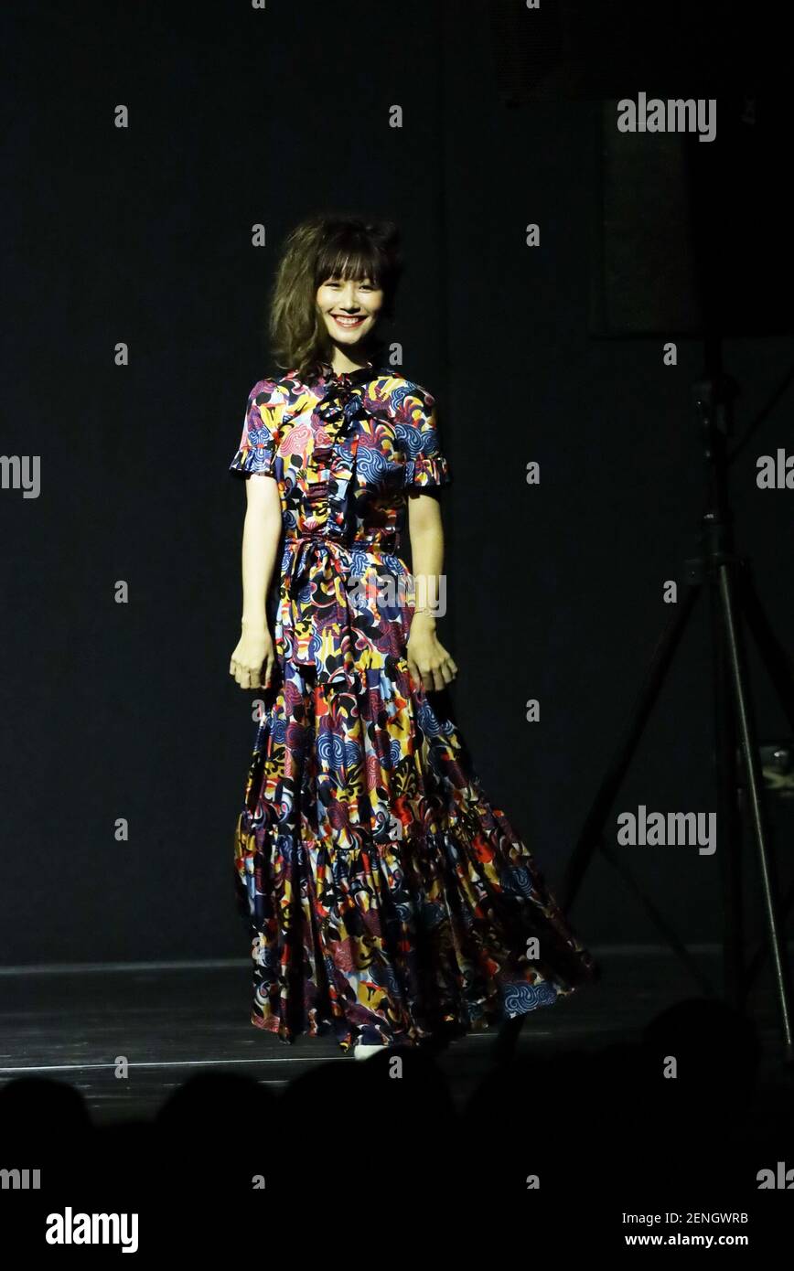 Japanese singer-songwriter Ai Otsuka performs during her "AIO PIANO at ...