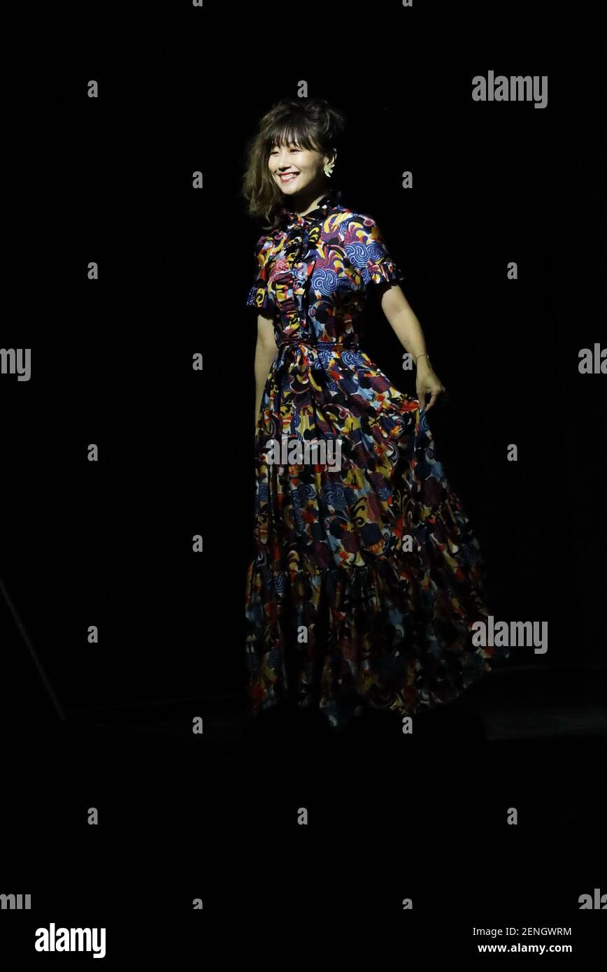 Japanese singer-songwriter Ai Otsuka performs during her "AIO PIANO at ...