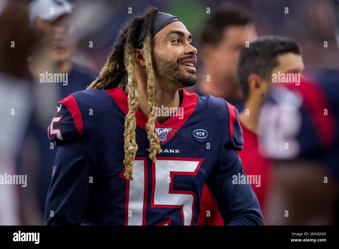 August 17, 2019: Houston Texans wide receiver Will Fuller (15) prior to ...