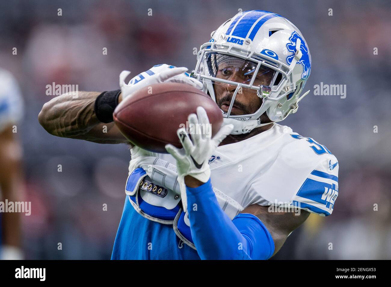 August 17, 2019: Detroit Lions defensive back Tavon Wilson (32) prior ...