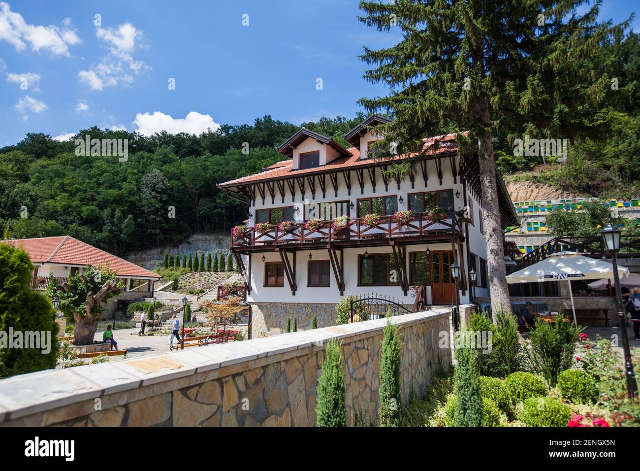 The Tuman Monastery, 14th-century Serbian Orthodox monastery, eastern ...