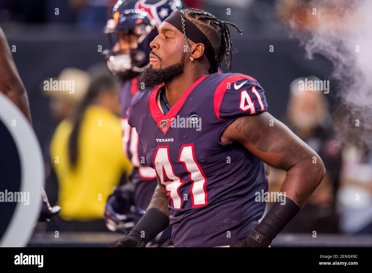 August 17, 2019: Houston Texans inside linebacker Zach Cunningham (41 ...
