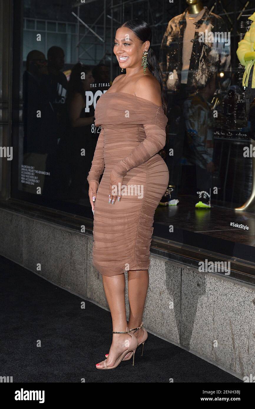 Lala Anthony attends the Saks Fifth Avenue and Starz celebration of the ...