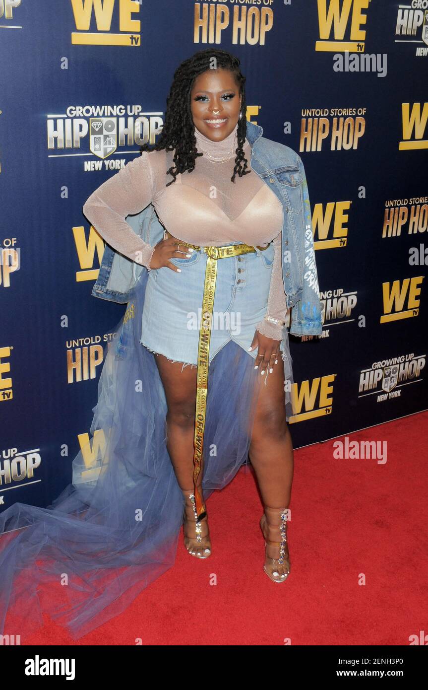 Taniqua attends the Growing Up Hip Hop, New York and Untold Stories of ...