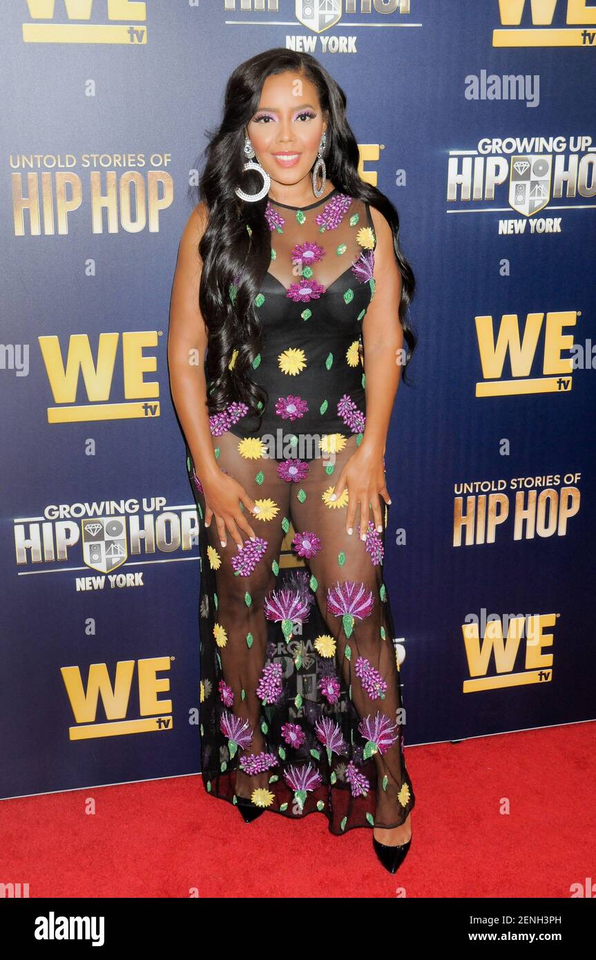 Angela Simmons attends the Growing Up Hip Hop, New York and Untold ...