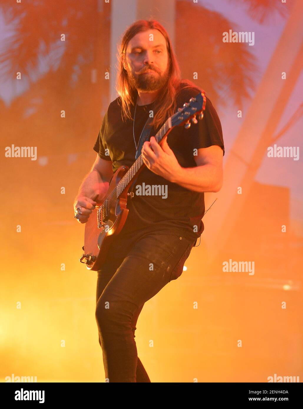 MIAMI, FL - AUGUST 17: Musician Chris Traynor of Bush performs during ...