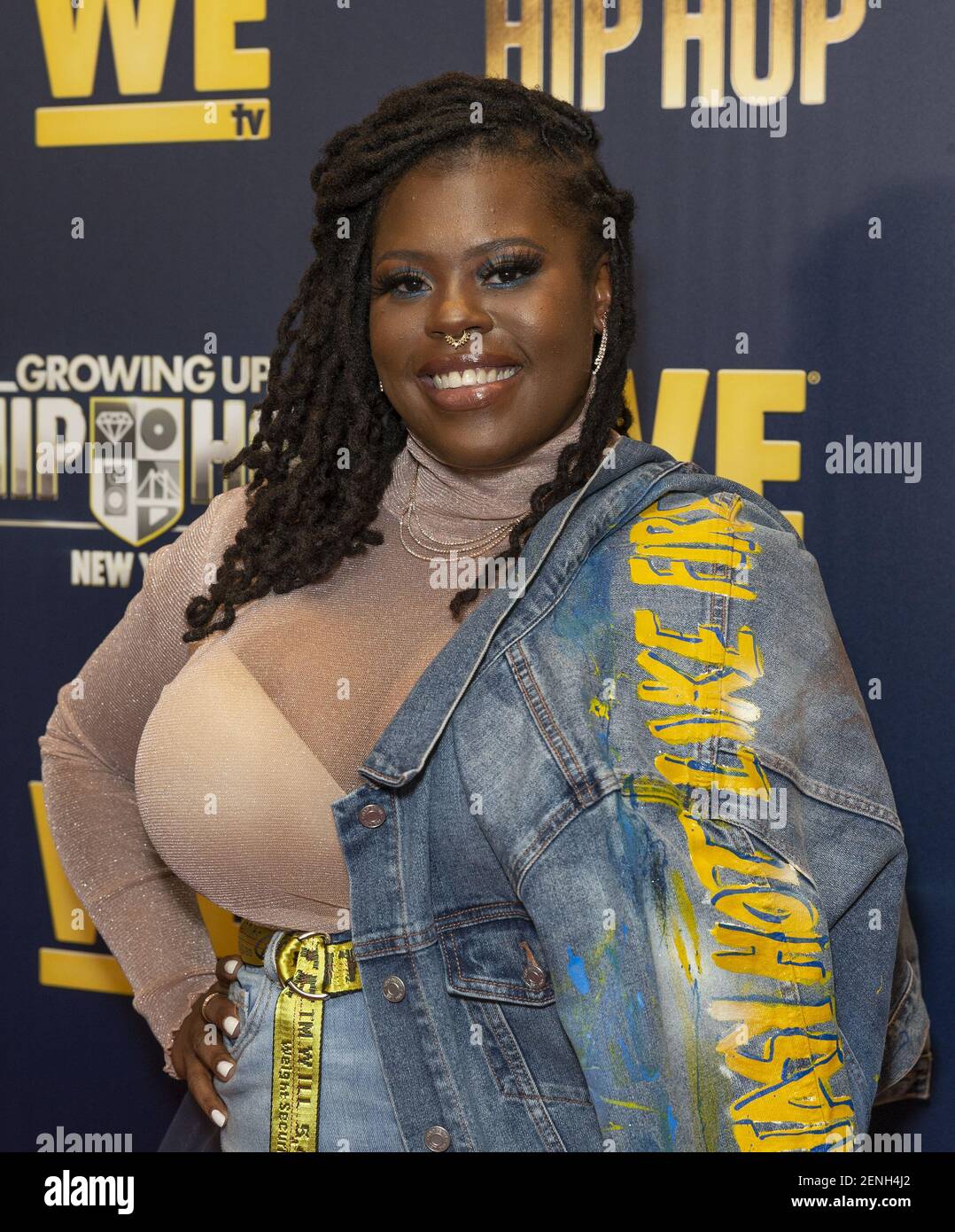Taniqua Jones attends WEtv celebration premieres of Growing Up Hip Hop New York and Untold ...