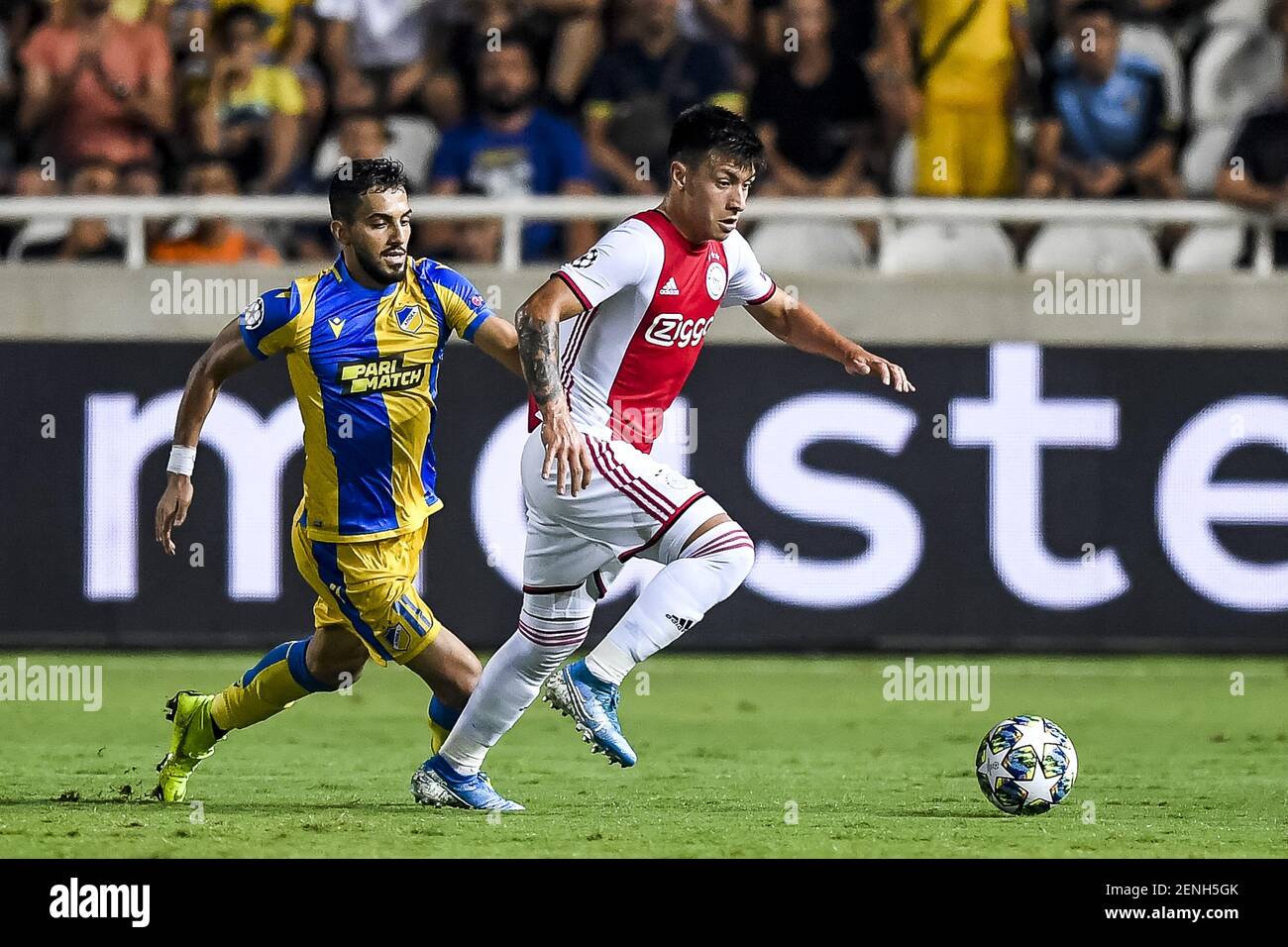 NICOSIA , 20-08-2019 , GSP Stadium , Champions League playoff, season ...