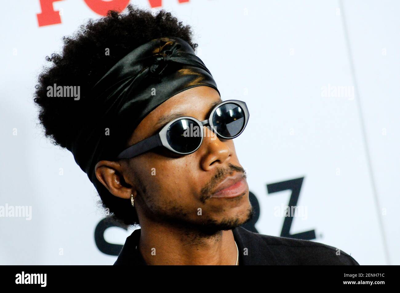 Darrell Britt-Gibson attends the Power Final Season Premiere held at ...