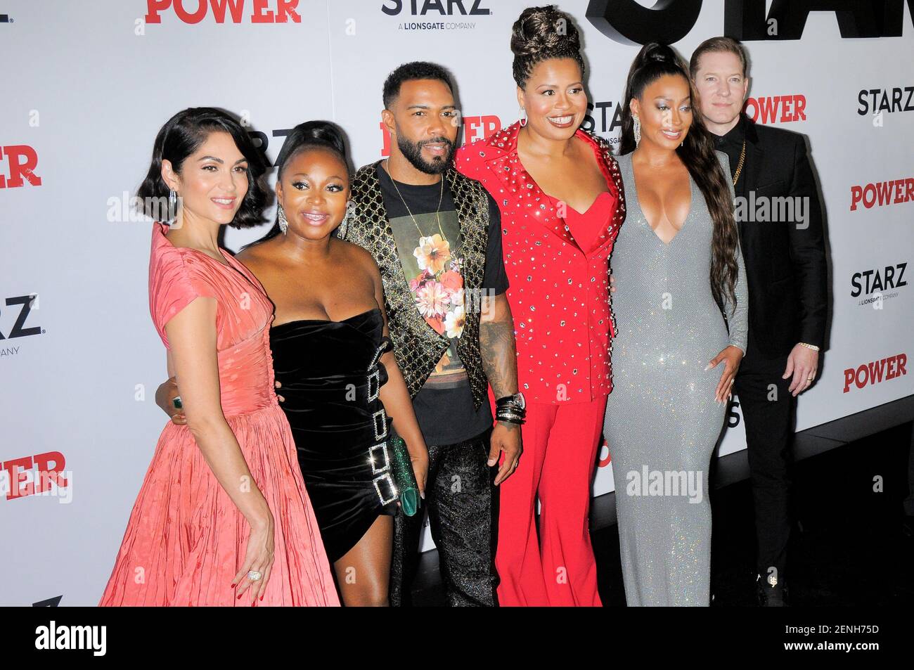(L-R) Lela Loren, Naturi Naughton, Omari Hardwick, Courtney A. Kemp, La ...