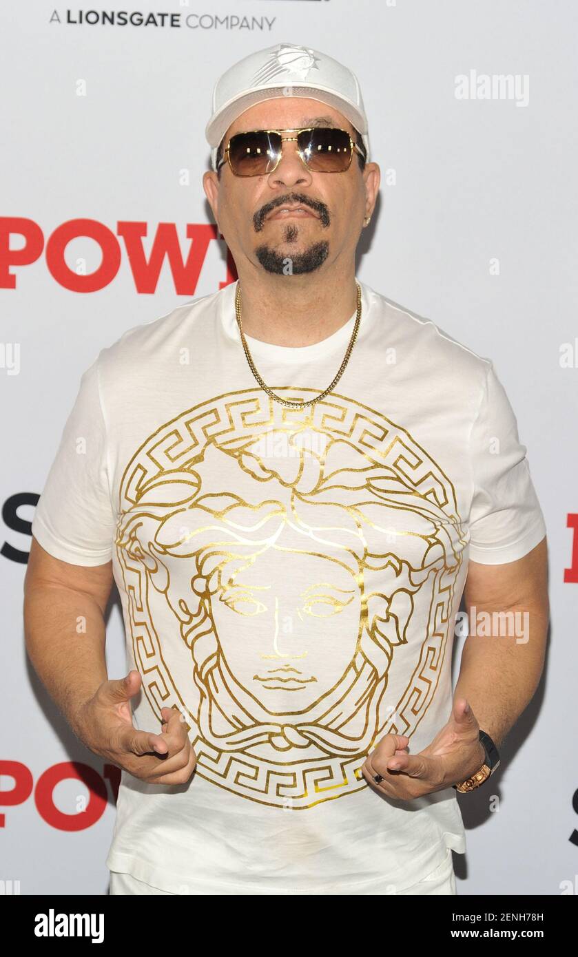 Actor Ice T attends the final season world premiere of POWER at Madison ...