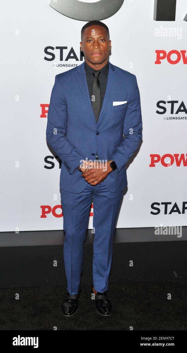 Tyrone Marshall-Brown attends the final season world premiere of POWER at Madison Square Garden ...