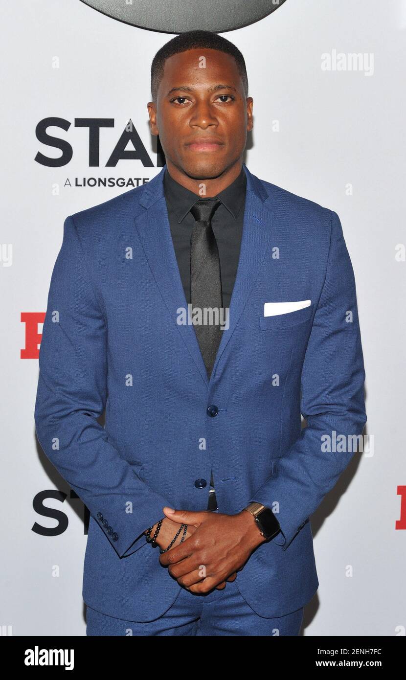 Tyrone Marshall-Brown attends the final season world premiere of POWER at Madison Square Garden ...