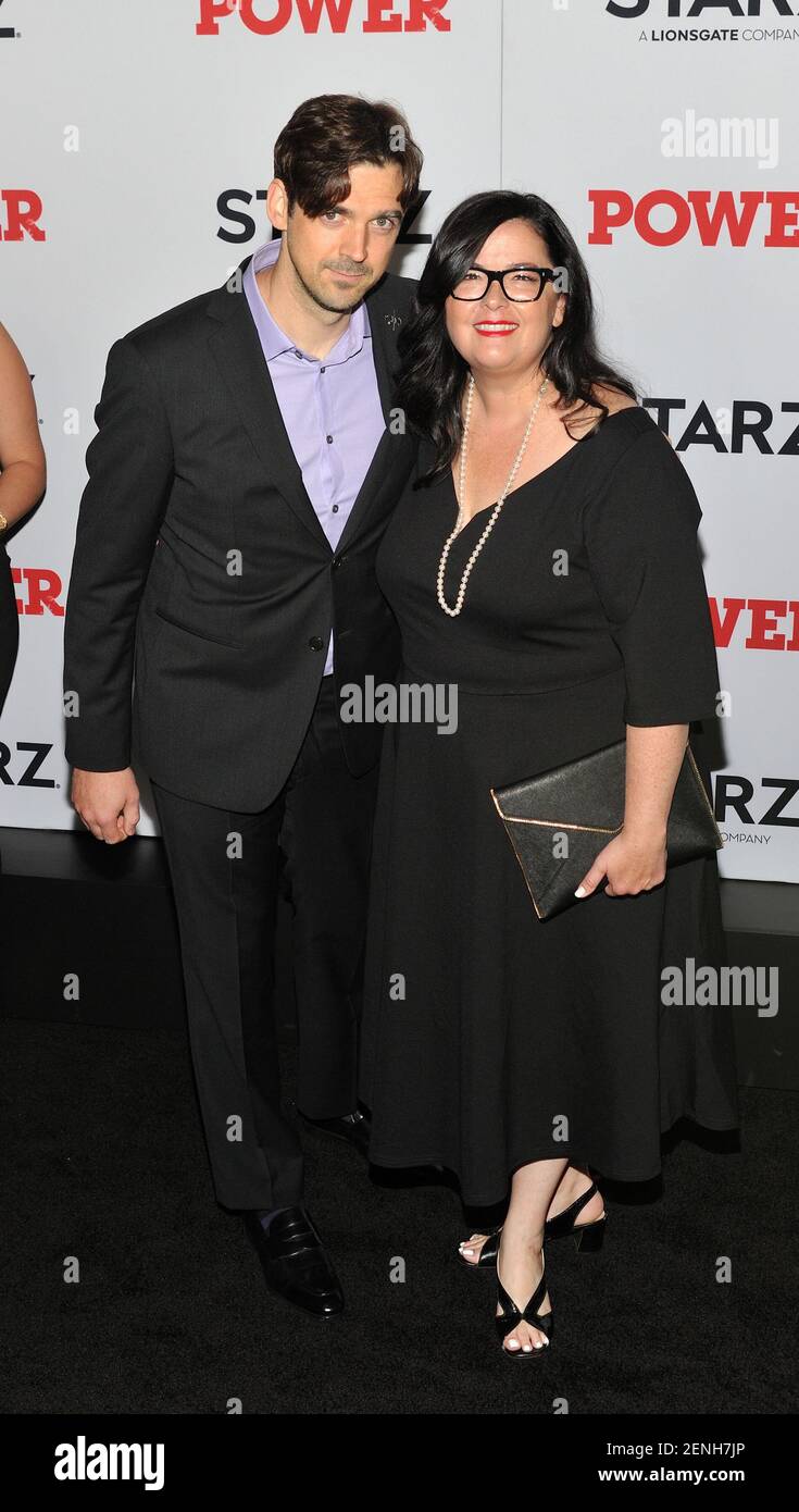 L-R: Ariter Anthony Maranville and exec. producer Shana Stein attend ...