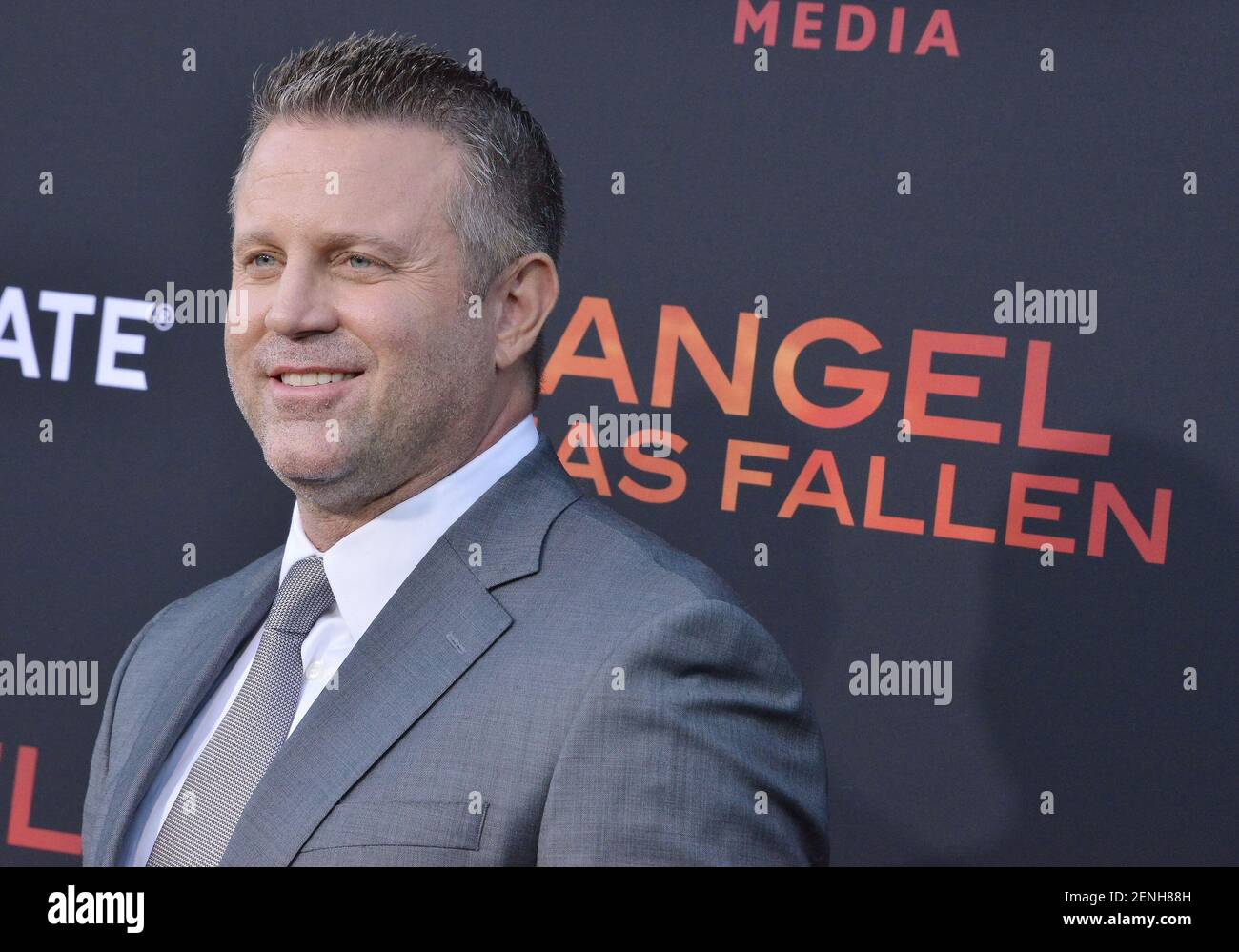 Ric Roman Waugh at the ANGEL HAS FALLEN World Premiere held at the ...